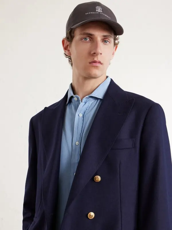 Brunello Cucinelli Baseball Cap - Brown