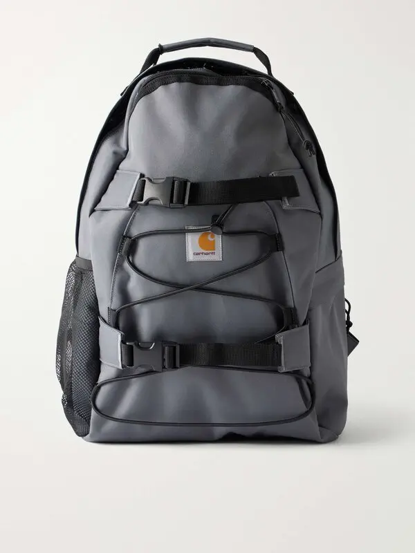 Carhartt Work In Progress Kickflip Recycled-canvas Backpack - Gray