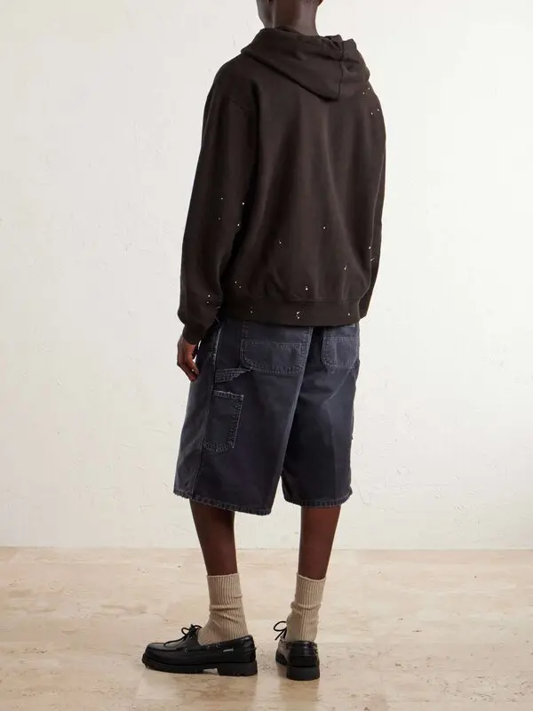 Carhartt Work In Progress Cotton-jersey Zip-up Hoodie