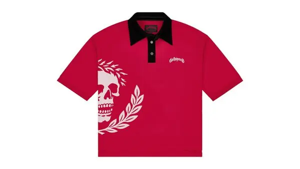 GODSPEED Victor Oversized Crest Polo Shirt
