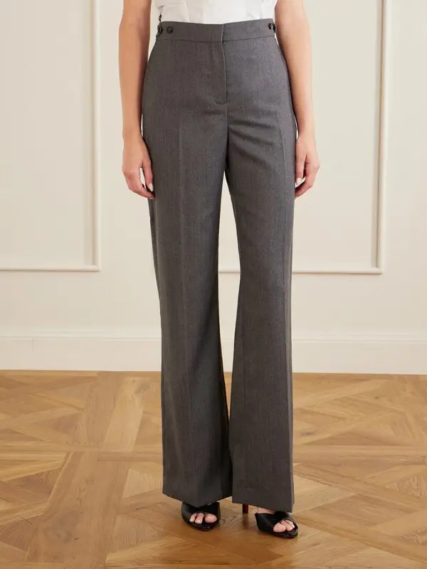 Stella McCartney Wool Straight-leg Pants
