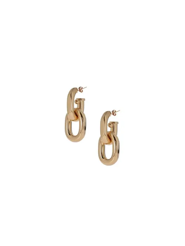 Rabanne Xl Link Earrings - Gold