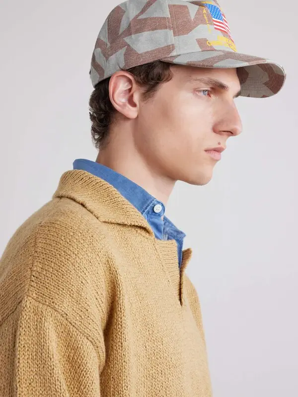 CHERRY LOS ANGELES America's Favorite Logo-embroidered Printed Cotton Cap