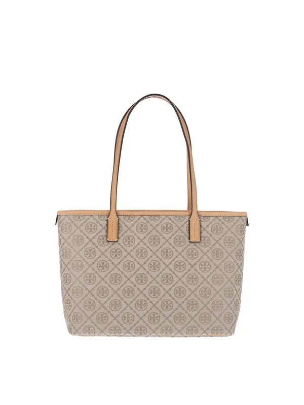 Tory Burch Small Tote Bag "t Monogram