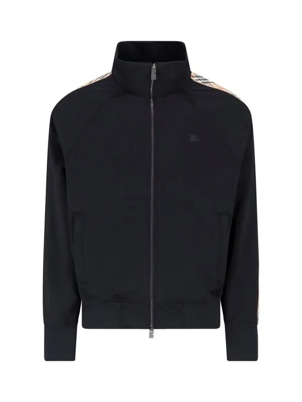 Burberry Sweatshirt "check - Black
