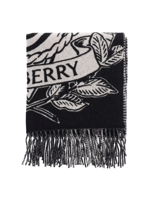 Burberry Reversible Scarf "stormy Knight