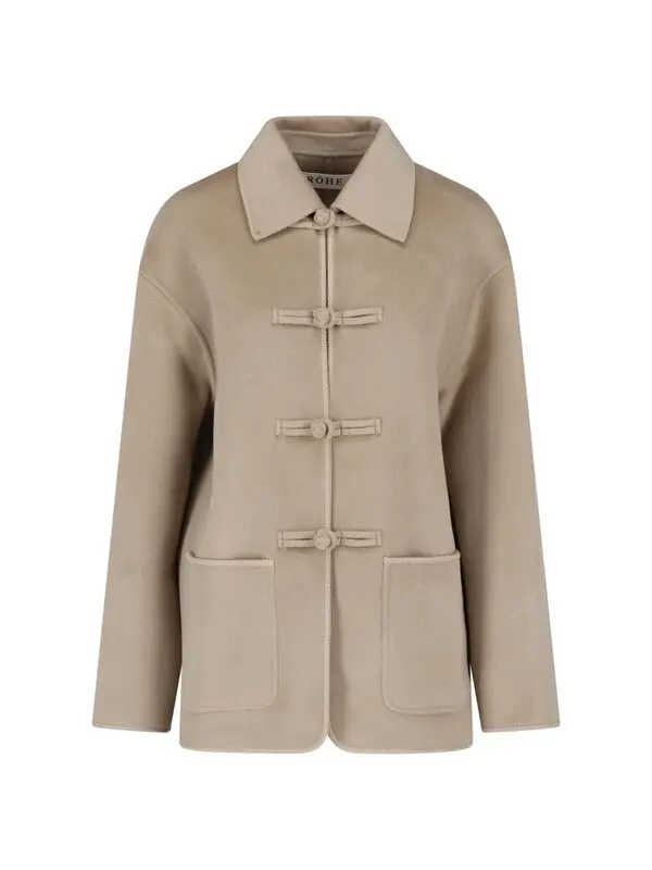 RÓHE Wool And Cashmere Jacket - Brown