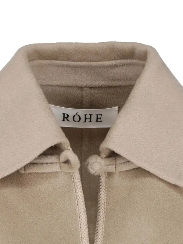 RÓHE Wool And Cashmere Jacket - Brown