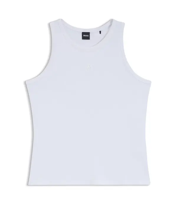 BOSS Slim-fit Tank Top In Cotton Blend