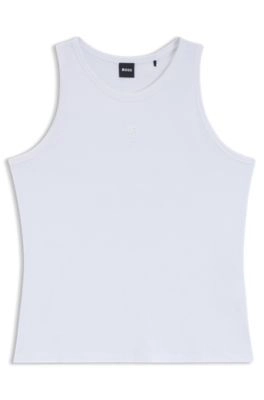 BOSS Slim-fit Tank Top In Cotton Blend