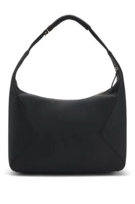 Hugo Hobo Bag With Gold-tone Logo Hardware