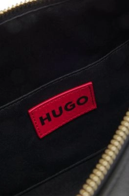 Hugo Hobo Bag With Gold-tone Logo Hardware