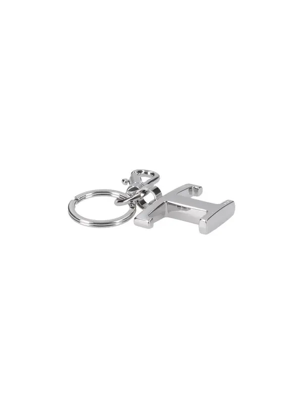 TOD'S Keychain Logo Charm