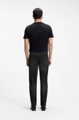 BOSS Maine Regular-fit Jeans In Stretch Cotton Blend