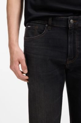 BOSS Maine Regular-fit Jeans In Stretch Cotton Blend