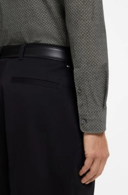 BOSS Slim-fit Performance Shirt In Stretch Jersey