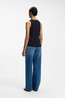 BOSS Slim-fit Tank Top In Cotton