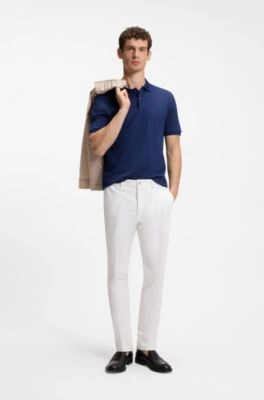 BOSS Slim-fit Trousers In Cotton