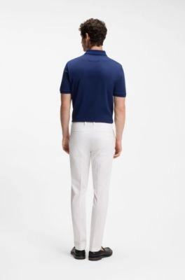 BOSS Slim-fit Trousers In Cotton