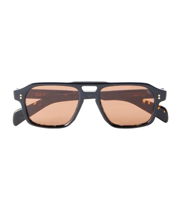 CUTLER AND GROSS Aviator-style Acetate Sunglasses - Tortoiseshell