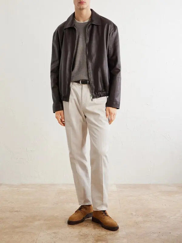 Brunello Cucinelli Cashmere Crew Neck Sweater - Brown