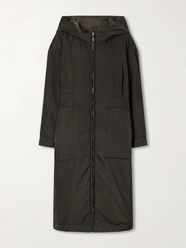 Max Mara Padded Shell Coat - Black