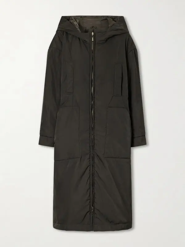 Max Mara Padded Shell Parka - Green