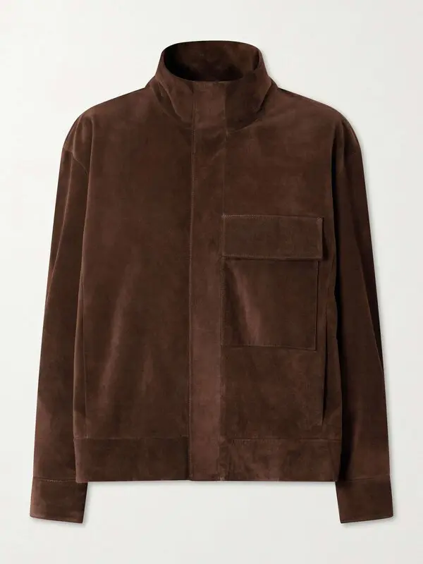 NILI LOTAN Cirque Suede Jacket