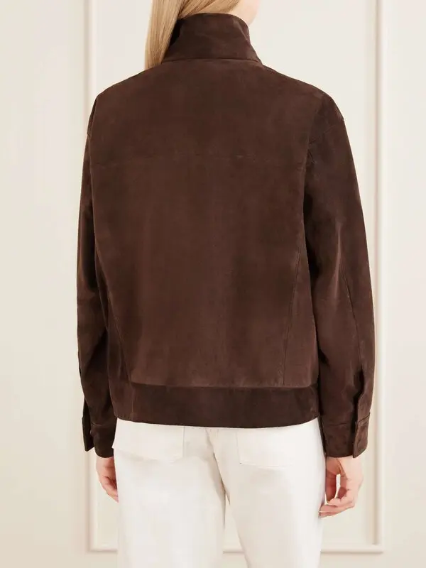 NILI LOTAN Cirque Suede Jacket