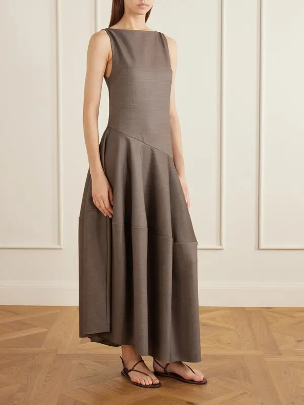 RUOHAN Mirel Wool Maxi Dress