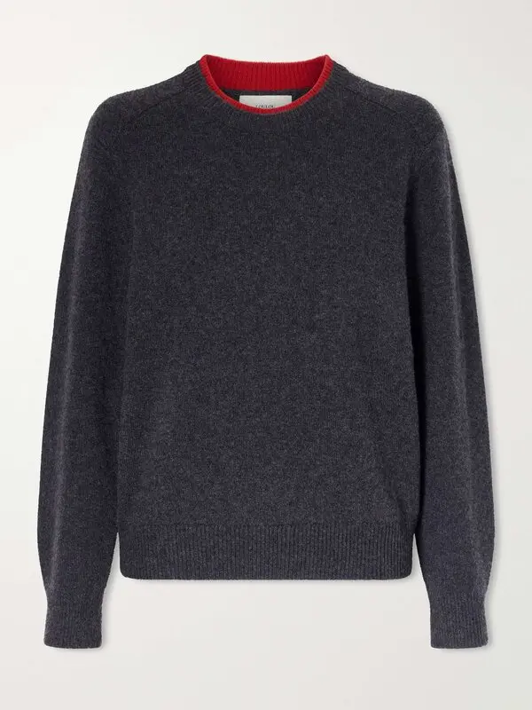Loulou De Saison Otis Ribbed Cashmere Sweater