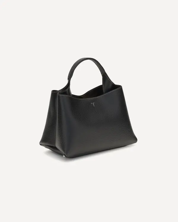 TOD'S Micro Leather Handbag - Black