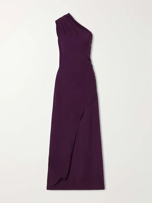 MARMAR HALIM One-shoulder Satin Gown