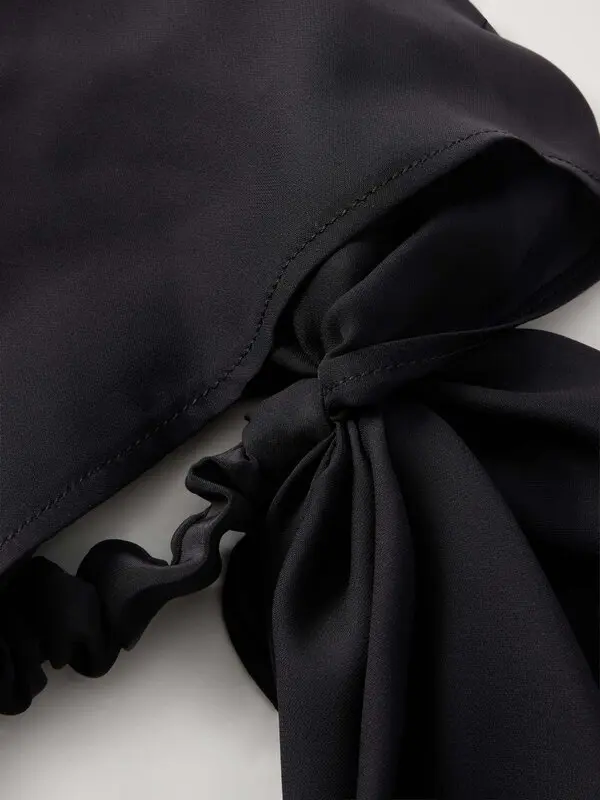 JENNIFER BEHR Kamryn Silk-georgette Headpiece
