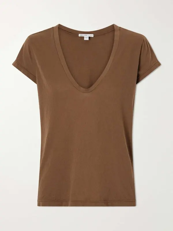 JAMES PERSE Cotton-jersey T-shirt