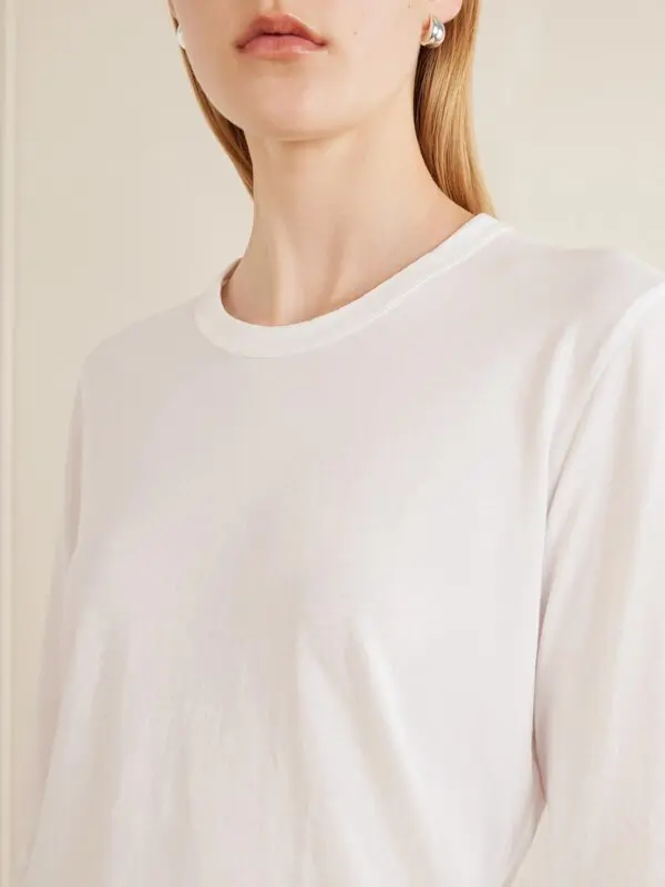 JAMES PERSE Cotton-jersey T-shirt - White