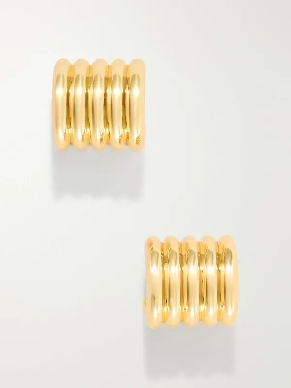 DEHANCHE Hollyhock Small -tone Earrings
