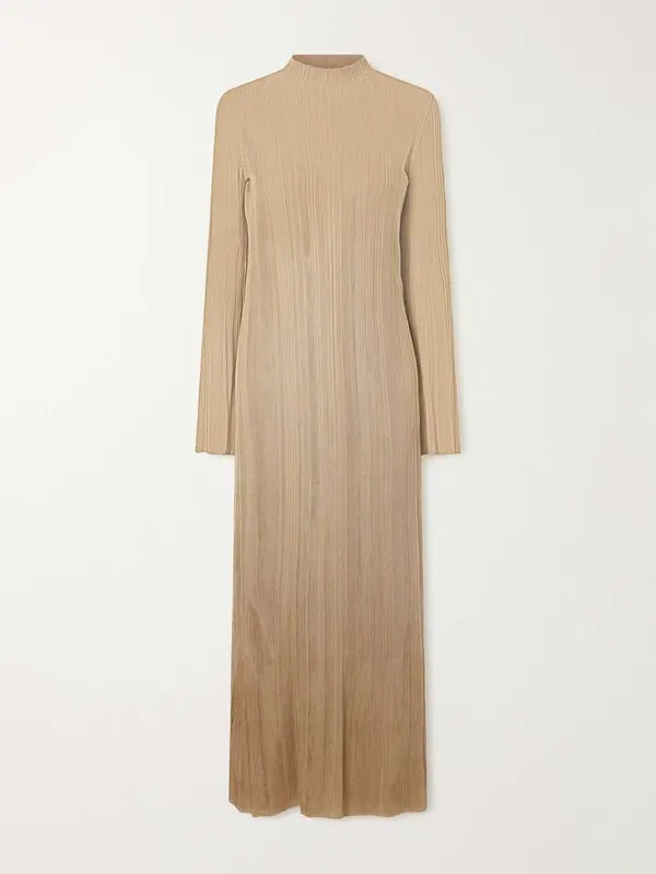 Gabriela Hearst Atira Silk-knitted Maxi Dress