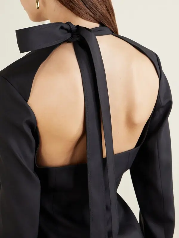 HEIRLOME Yasmin Silk-twill Blouse
