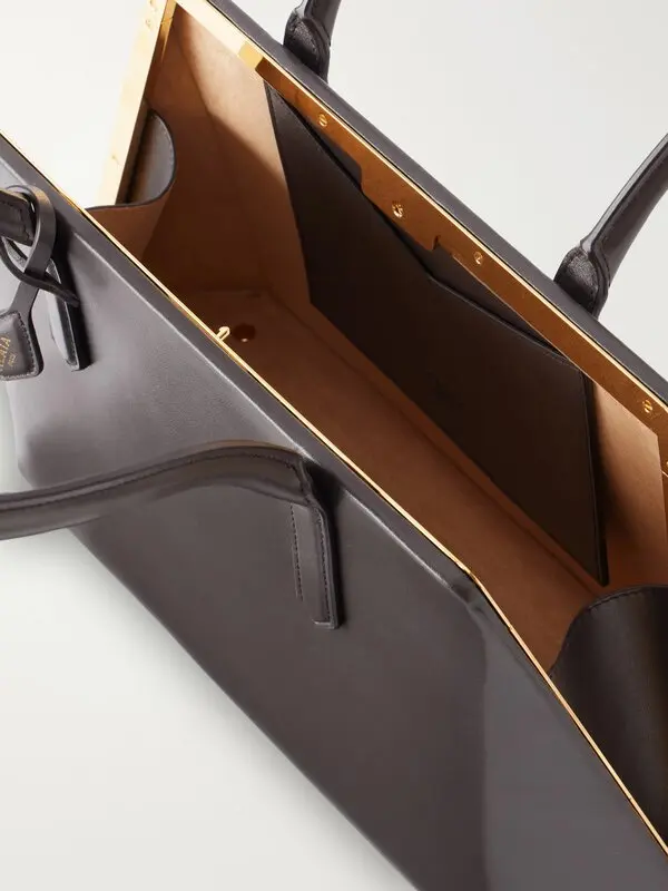 Alaïa Prisme Leather Shoulder Bag