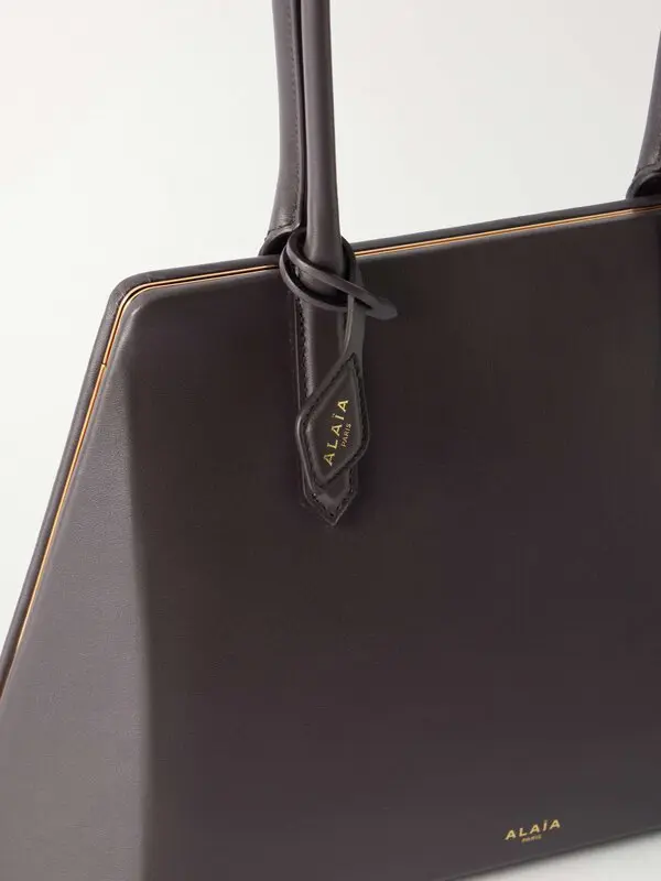 Alaïa Prisme Leather Shoulder Bag
