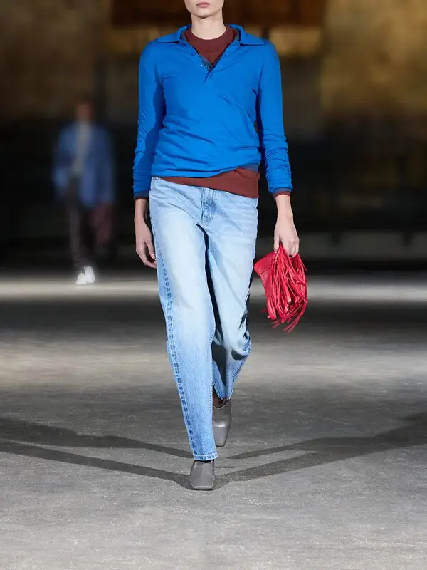 Tibi Wool-blend Knit Polo Sweater