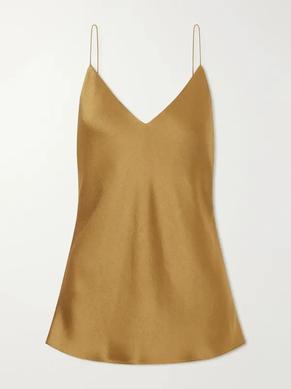 BLAZÉ MILANO Novalis Manipu Crepon Tank - Gold