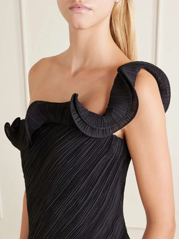 Cult Gaia Payton Cloqué Gown