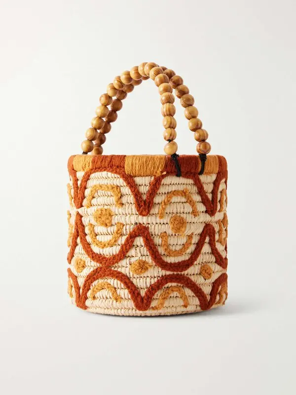 Cap D'antibes Panier Raffia Tote
