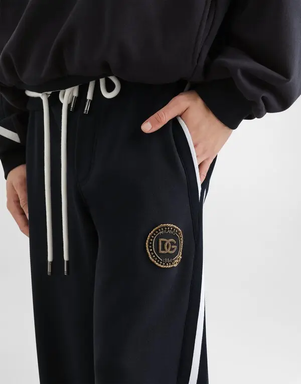 Dolce & Gabbana Cotton Fleece Jogging Trousers