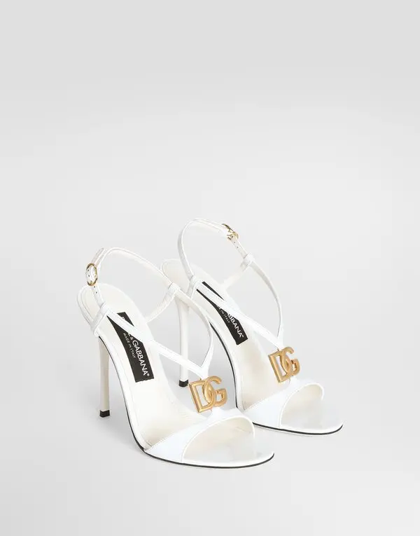 Dolce & Gabbana Patent Leather Sandals