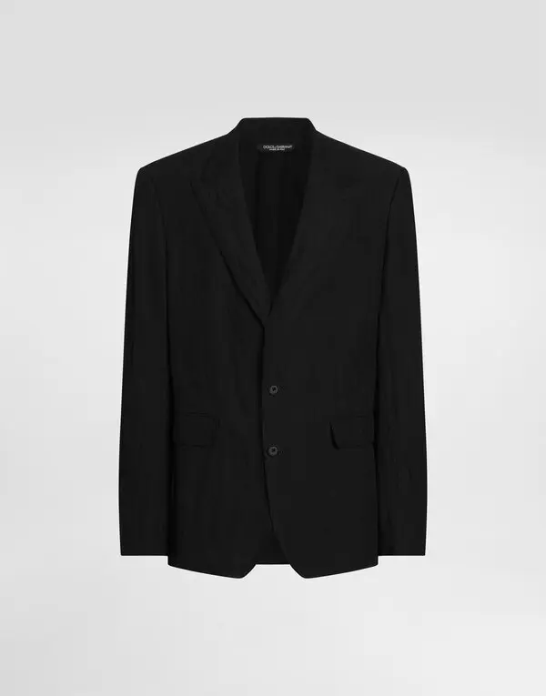 Dolce & Gabbana Sicilia Light Single-breasted Cotton Jacket