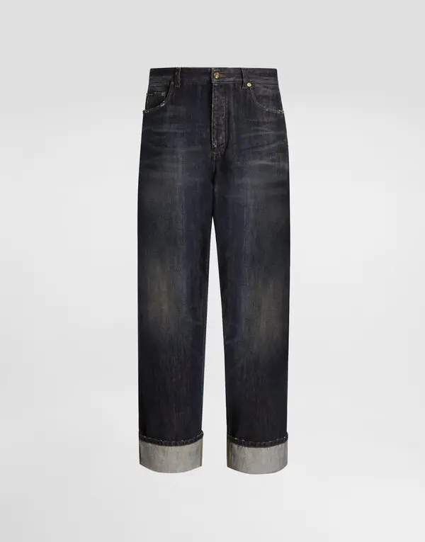 Dolce & Gabbana Denim Trousers - Multicolor