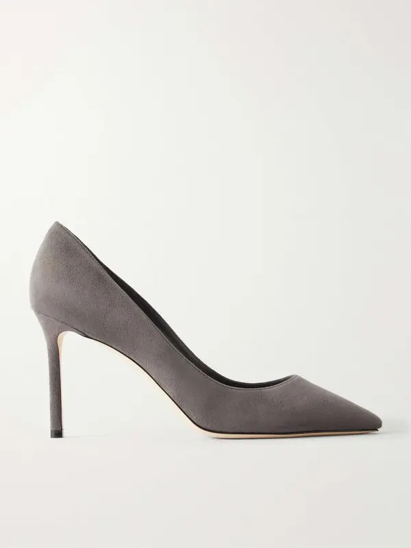 JIMMY CHOO Romy 85 Suede Pumps